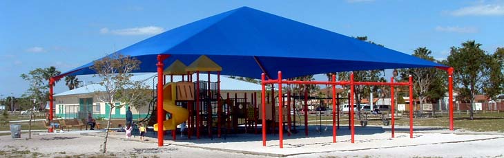 Commercial Shade Structures, Playground Shade Supplier Florida